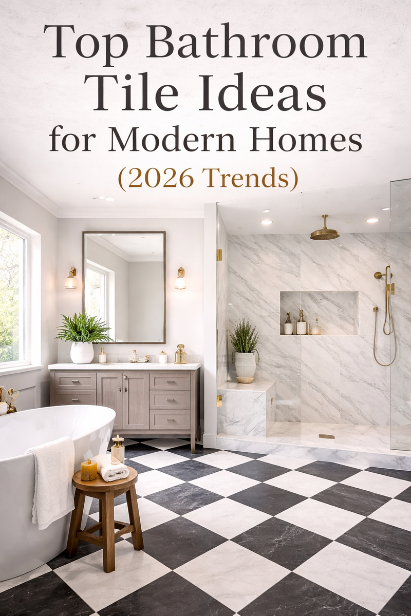 Top Bathroom Tile Ideas for Modern Homes (2026 Trends) | MosaicBros.com