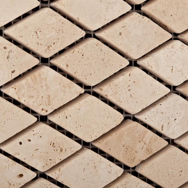 IVORY Travertine Mosaic Tiles - Mosaic Tiles | MosaicBros.com